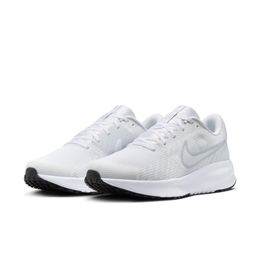 Laufschuh Nike "Run Defy", Herren, Gr. 42, wei&szlig;, pure platinum, schwarz, Synthetik, Textil, Schuhe Laufschuh, sportlicher Stil, Gummilaufsohle, Schn&uuml;rung