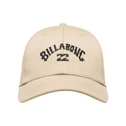 Snapback Cap Billabong "Arch", Jungen, beige (gravel), Kunstfaser, Caps Snapback Cap