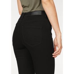 V&eacute;ro Moda VERO MODA Damen High-waist-Jeans "VMSOPHIA", schwarz, Gr. L, unifarben, Denim/Jeans, Obermaterial: 67% Baumwolle, 31% Polyester, 2% Elasthan, Jeans