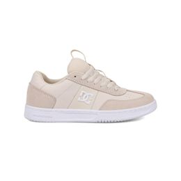 Sneaker DC Shoes "DC Astrix", Damen, Gr. 8(39), wei&szlig; (sand, wei&szlig;), Obermaterial:61.35% Leder, 38.65% Synthetikmaterial;, Schuhe Sneaker