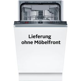 Bosch vollintegrierbarer Geschirrsp&uuml;ler "SPV2HMX42E", Energieeffizienz: E, silber (wei&szlig;), B:44,8cm H:81,5cm T:55cm, Geschirrsp&uuml;ler, vollintegrierbarer Geschirrsp&uuml;ler