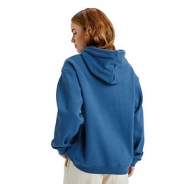 Hoodie Roxy "Surf Stoked Brushed Vt", Damen, Gr. XS, vintage indigo, Obermaterial: 60% Walkfrottier, 40% Microfaser;, Sweatshirts Hoodie