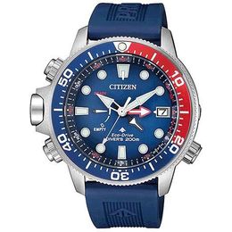Taucheruhr Citizen "Promaster Eco-Drive Aqualand 200m", blau, Armbanduhren, Herren, Taucheruhr, Armbanduhr, Herrenuhr, Solar, Datum