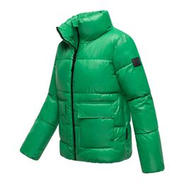 Navahoo Damen Kurzjacke "Eispracht 14", gr&uuml;n, Gr. M, Obermaterial: 100% Polyester. Innenfutter: 100% Polyester. Wattierung: 100% Polyester.