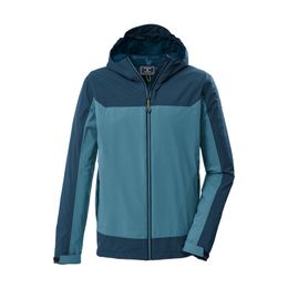 Funktionsjacke Killtec "KOS 40 MN JCKT", Herren, Gr. M, blau, Obermaterial: 100% Polyester;Futter: 100% Polyester;Futter 2: 100% Polyester, Jacken Funktionsjacke, Leichte, wasserdichte, atmungsaktive Funktionsjacke