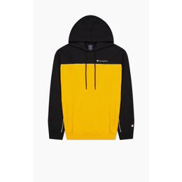 Champion Pullover Fleece-Kapuzenpullover mit Farbblockoptik