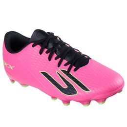 Fu&szlig;ballschuh Skechers "CLUB MG, Go Soccer Mens, Skechers Skx_2 Club Mg", Gr. 44, pkbk pink, Lederimitat, Schuhe Fu&szlig;ballschuh, Kunstrasenschuh, Rasenschuh bietet &uuml;berlegen Traktion