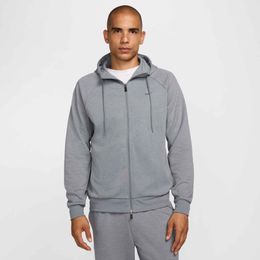 Kapuzensweatshirt Nike "M NK DF UV PRIMARY FZ HOODIE", Herren, Gr. L, cool grau, ht, Obermaterial: 78% Polyester, 22% Baumwolle, normal, Rundhals, Sweatshirts Kapuzensweatshirt, sportlicher Stil, mit Kapuze, f&uuml;r Freizeit und Training