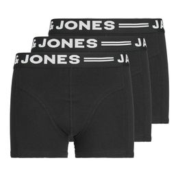 Jack & Jones SENSE TRUNKS 3 PACK JNR NOOS Jungen Boxershort