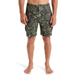 Bermudas Quiksilver "Half 19", Herren, Gr. 28(XS), aloe butancamo, Obermaterial: 92% Microfaser, 8% Elasthan;, Hosen Bermudas