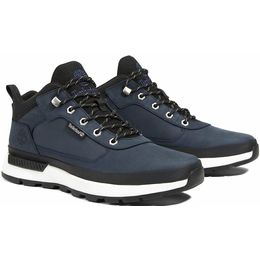 Sneaker Timberland "FIELD TREKKER - LOW LACE SNEAKER", Herren, Gr. 40, blau (navy), Leder, Schuhe Sneaker, Wintersneaker, Sneaker, Winterschuhe