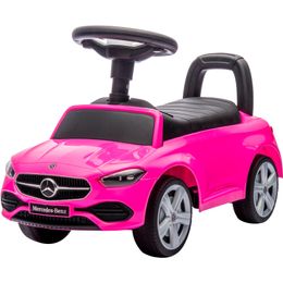 Rutscherauto Jamara "Mercedes-Benz C-Class", pink, Rutschautos, KinderB:28cm H:39cm T:65cm, Rutscherauto, mit Sound, B:28cm H:39cm T:65cm