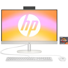 HP All-in-One PC "24-cr0231ng", wei&szlig; (shell wei&szlig;), Windows 11, 16 GB RAM 512 GB SSD, Desktop-PCs, All-in-One PC