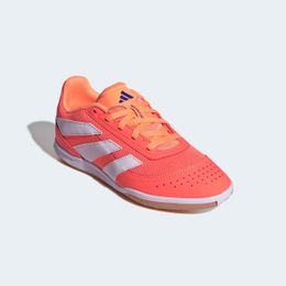 Fu&szlig;ballschuh adidas Performance "PREDATOR CLUB IN SALA KIDS", Kinder, Gr. 30, signal coral, cloud wei&szlig;, beam orange, Synthetik, Textil, Schuhe Fu&szlig;ballschuh, geeignet als Hallenschuhe, f&uuml;r Kinder & Jugendliche