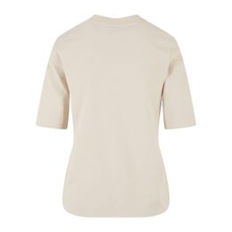 Urban Classics Damen T-Shirt "Urban Classics Damen Ladies Classy Tee", beige, Gr. L, unifarben, 100% Baumwolle, Shirts