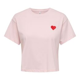 Only ONLBRIANNA LIFE O-NECK TOP BOX Damen T-Shirt