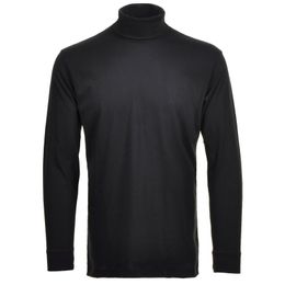 Ragman Langarm Basic Rollkragen Regular Fit Herren Longsleeve
