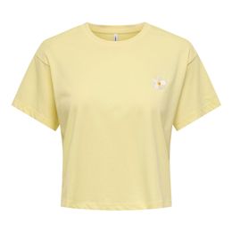 Only ONLBRIANNA LIFE O-NECK TOP BOX Damen T-Shirt