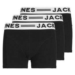Jack & Jones SENSE TRUNKS 3 PACK JNR NOOS Jungen Boxershort