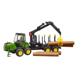 Bruder Bruder 02133 John Deere 1210E R&uuml;ckezug plus Zubeh&ouml;r