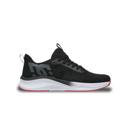 Sneaker DC Shoes "Roammax", Herren, Gr. 7(39), schwarz, rot, Obermaterial:Obermaterial: Textil / Futter: Textil / Au&szlig;ensohle: EVA + TPR;, Schuhe Sneaker