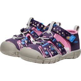 Sandale Keen "SEACAMP II CNX", M&auml;dchen, Gr. 20/21, daisies, mari, Synthetik, Schuhe Sandale