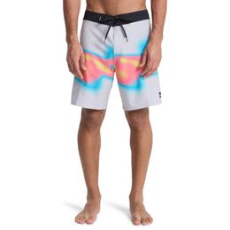 Boardshorts Quiksilver "Surfsilk Straight 18", Herren, Gr. 33(M/L), micro chip thermo stripe, Obermaterial: 88% Microfaser, 12% Elasthan;, Hosen Boardshorts