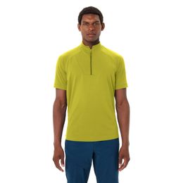 Radtrikot Vaude "MEN'S ADLUX HZ SHIRT", Herren, Gr. XL, light leaf, Obermaterial: 100% Polyester, Trikots Radtrikot, f&uuml;r Radfahren, f&uuml;r Erwachsene, f&uuml;r sportliche Aktivit&auml;ten