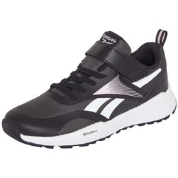 Laufschuh Reebok "ENERGEN RUN ELASTIC LACE & TOP STRAP", Gr. 31, schwarz, frostedberry, grau6, Synthetik, Textil, Schuhe Laufschuh, f&uuml;r Kinder