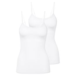 Calida Natural Comfort Spaghetti-Top Damen Unterhemd