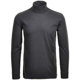 Ragman Langarm Basic Rollkragen Regular Fit Herren Longsleeve