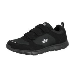 Hallenschuh Lico "Joggingschuh Lionel V", Herren, Gr. 39, schwarz, Synthetik, Schuhe Hallenschuh