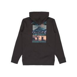 Sweatshirt Billabong "Compass", Herren, Gr. XL, schwarz (washed schwarz), Obermaterial: 55% Walkfrottier, 25% Walkfrottier, 20% Microfaser;, Sweatshirts Sweatshirt
