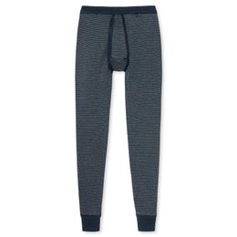 Schiesser Herren Lange Unterhose Blau