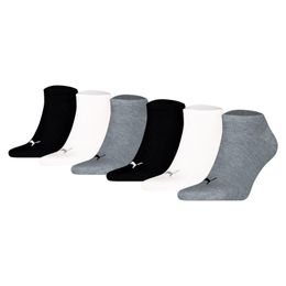 Puma Sneaker Plain ECOM 6P Unisex Socken