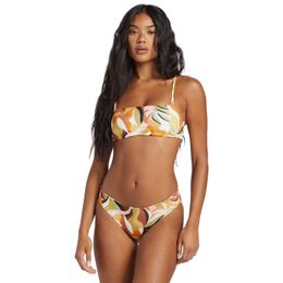 Bade-Shirt Billabong "Return To Paradise Zoe", Damen, Gr. XS, Cup B, bunt (multi), Obermaterial:85% Microfaser, 15% Elasthan;, Bikini-Oberteile Bade-Shirt