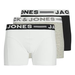 Jack & Jones SENSE TRUNKS 3 PACK JNR NOOS Jungen Boxershort