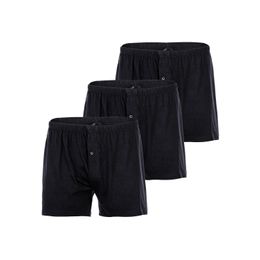 Boxershorts YOURBASICS "Boxershort 3er Pack", Herren, Gr. XL, schwarz, Obermaterial: 100% Baumwolle CO., Unterhosen Boxershorts