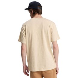 T-Shirt Quiksilver "Mw Neps", Herren, Gr. M, bone wei&szlig;, Obermaterial: 97% Walkfrottier, 3% Microfaser;, Shirts T-Shirt