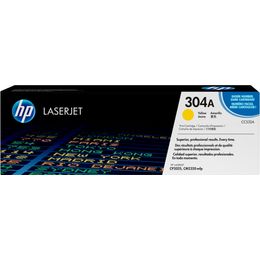 HP Tonerkartusche "HP original Toner 304A, Farben: B/C/M/Y", gelb, Tonerpatronen, Tonerkartusche