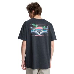 T-Shirt Quiksilver "Hellbender", Herren, Gr. XS, schwarz, Obermaterial: 60% Walkfrottier, 40% Microfaser;, Shirts T-Shirt