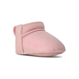 UGG Australia Krabbelschuh UGG "Classic Ultra Mini Dazzle", M&auml;dchen, Gr. 2/3 (18), ribbon candy, Veloursleder, Glitzer, Schuhe Krabbelschuh, Babyschuh, Schneestiefel mit Klettverschluss