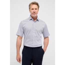 Kurzarmhemd Eterna "MODERN FIT", Damen, Gr. 40, Normalgr&ouml;&szlig;en, blau (hellblau), Twill, 100% Baumwolle, tailliert, Hemden Kurzarmhemd, NON IRON (b&uuml;gelfrei)