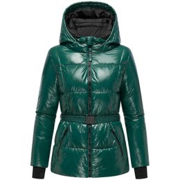 Steppjacke Navahoo "Steppjacke Eisglanz 14", Damen, Gr. M, gr&uuml;n (evergr&uuml;n), Obermaterial: 100% Nylon NY. Obermaterial: Futter: 100% Polyester PES. 100% Polyester PES., Jacken Steppjacke
