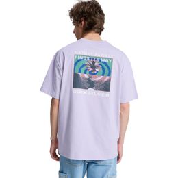 T-Shirt Quiksilver "Upside Down", Herren, Gr. M, orchid petal, Obermaterial: 100% Walkfrottier;, Shirts T-Shirt
