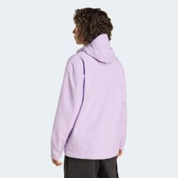 adidas terrex Damen Outdoorjacke "MULTI 2 LAYER CLIMAPROOF", lila, Gr. XS, Obermaterial: 100% Polyester, Jacken, f&uuml;r Erwachsene, mit sportlichem