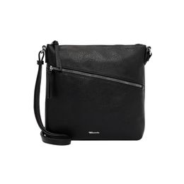Umh&auml;ngetasche Tamaris "Umh&auml;ngetasche TAS Alessia", Damen, Gr. B/H/T: 29cm x 28cm x 6cm 0, schwarz (schwarz 100), Polyurethan, Taschen Umh&auml;ngetasche