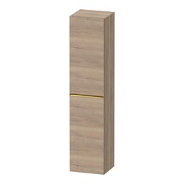 Duravit Hochschrank D-Neo 40x36cm, 1 T&uuml;r, 5 B&ouml;, An L, g pol/Ei ma (DE1328L34550000)