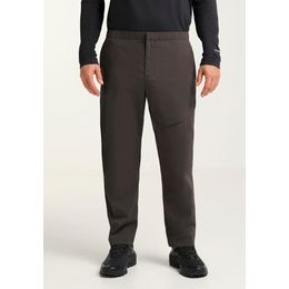 Funktionshose Jack Wolfskin "DAILY EASE PANTS M", Herren, Gr. S (48), Normalgr&ouml;&szlig;en, peat, Obermaterial: 96% Polyamid, 4% sonstige Fasern. Futter: 100% Polyester, Hosen Funktionshose