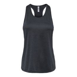 T-Shirt-BH Only Play "ONPCORE LIFE ON SL REG TOP NOOS", Damen, Gr. S, N-Gr, schwarz detail:melange, Jersey, Obermaterial: 96% Polyester, 4% Elasthan, meliert, regular fit, BHs T-Shirt-BH